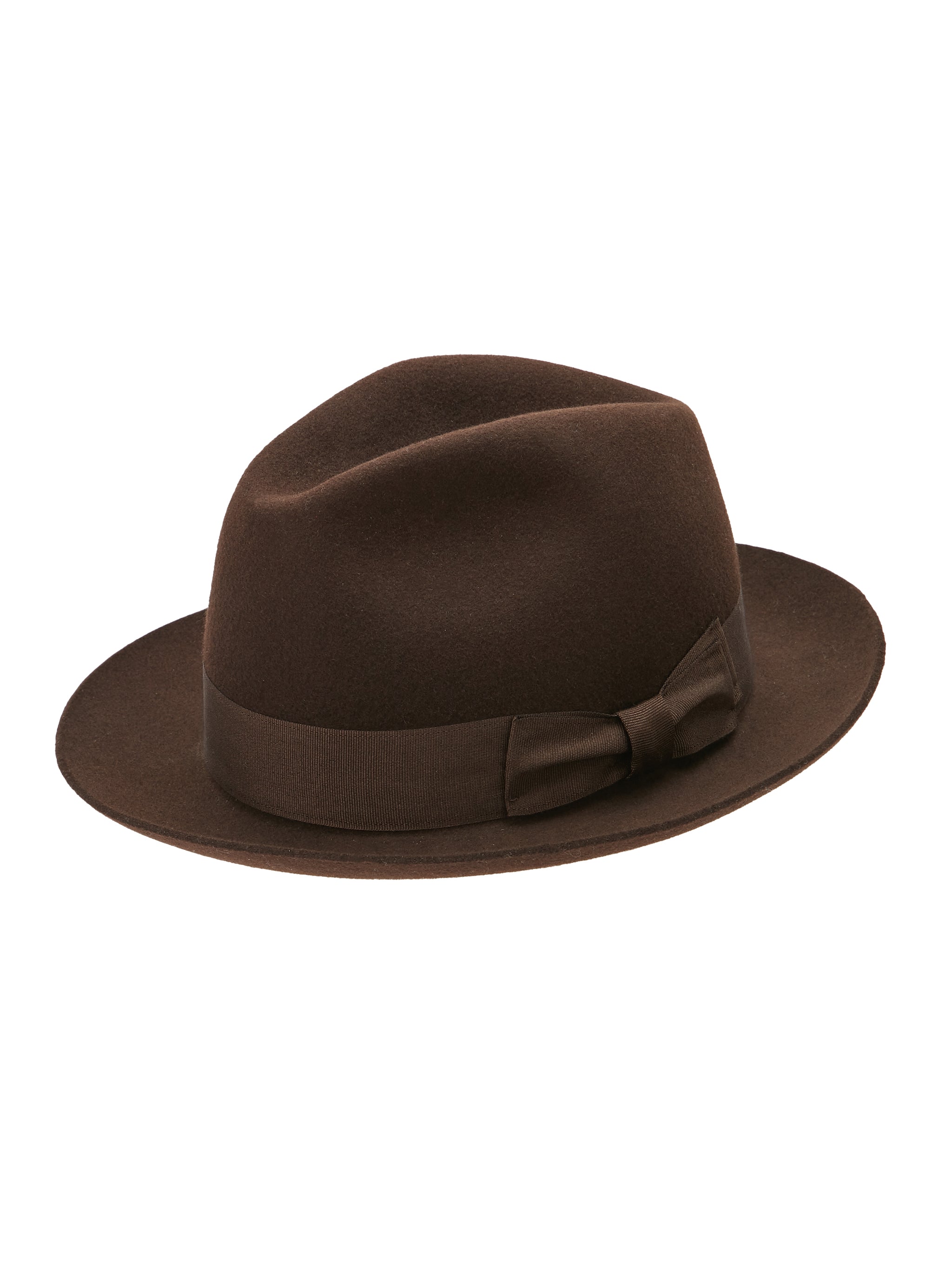 Trilby Hat - Chocolate Brown | Men's Hats | Oliver Brown, London