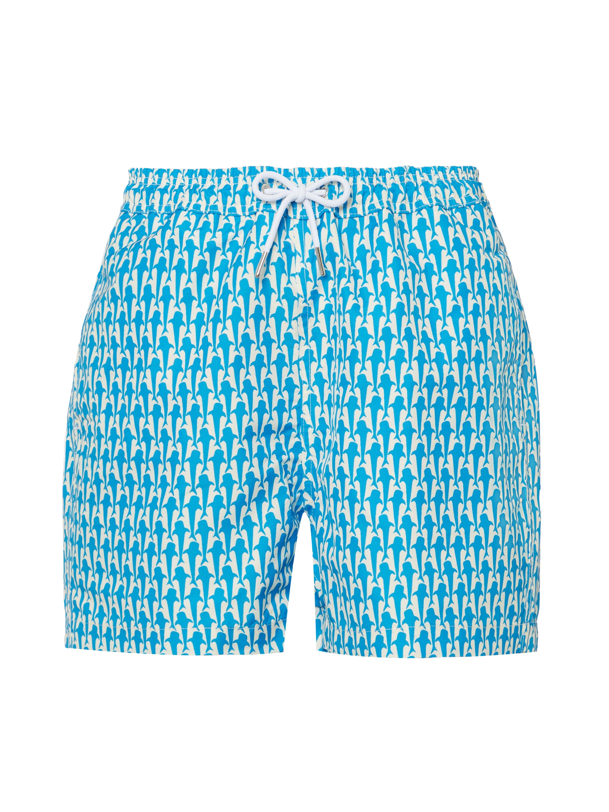 Swimming Shorts - Blue Sharks | Men's Swimming Shorts | Oliver Brown ...