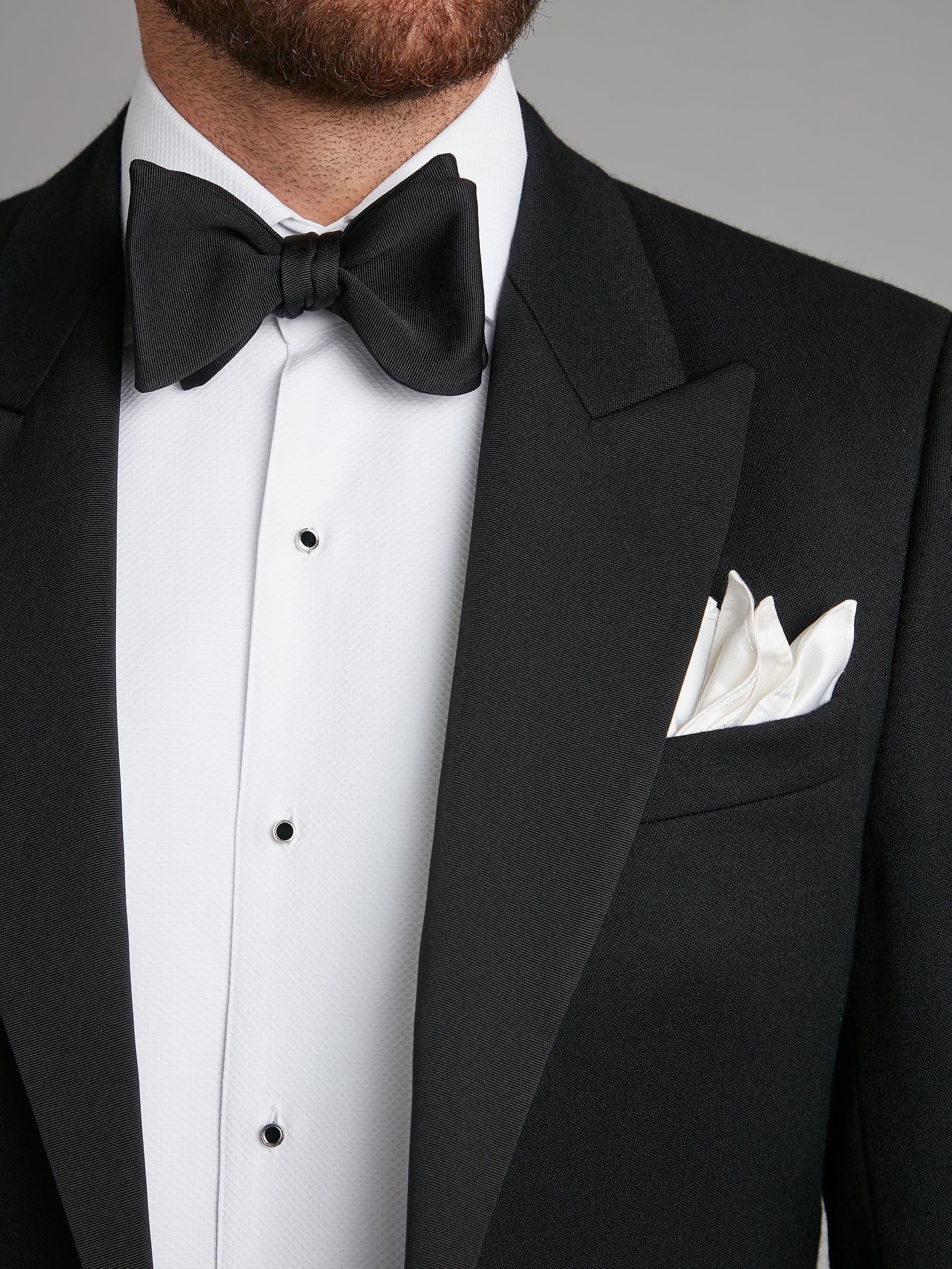 Carlyle Dinner Jacket - Black Barathea | Men's Dinner Jackets | Oliver ...