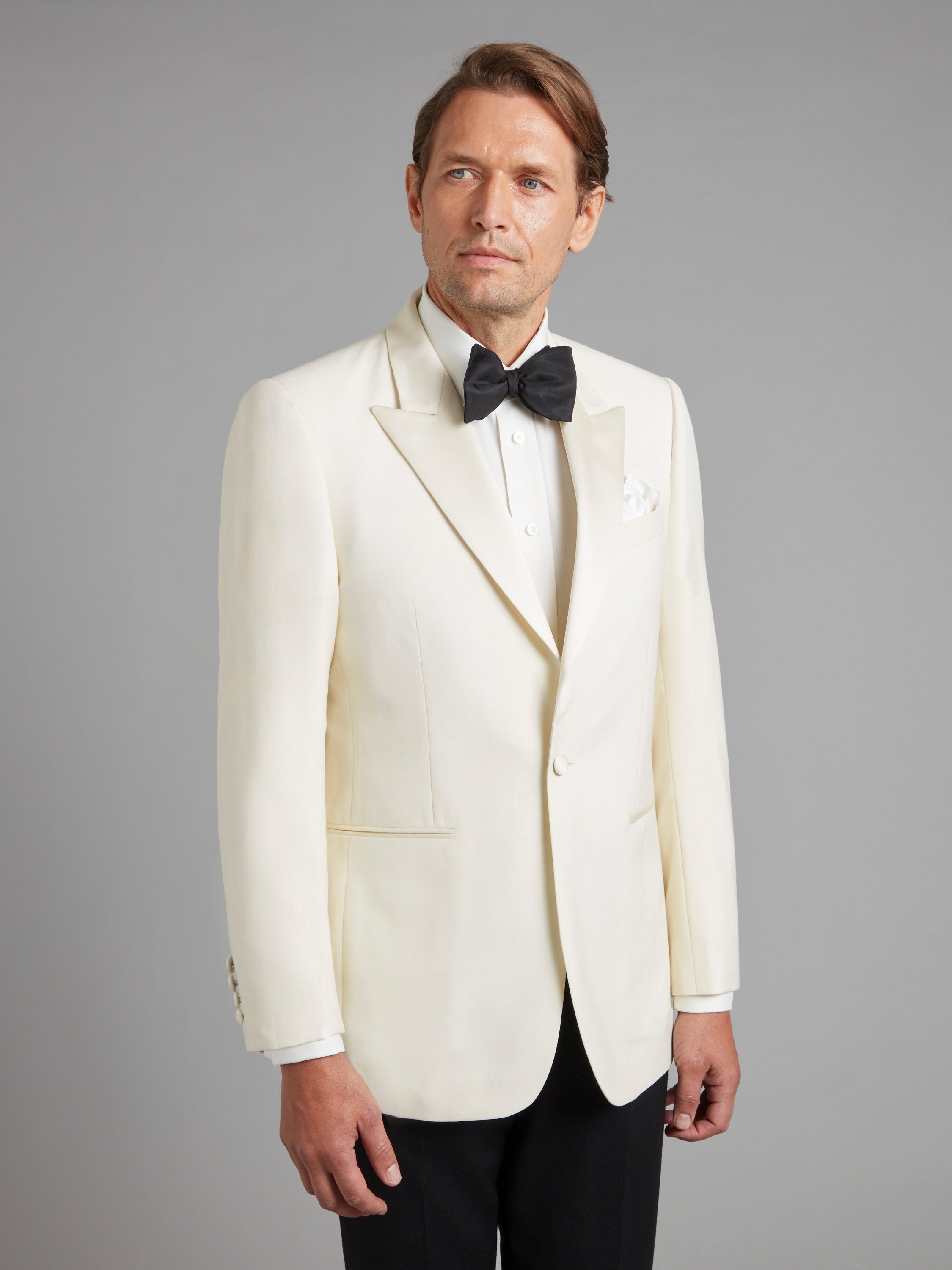 Carlyle Dinner Jacket - White | Oliver Brown, London