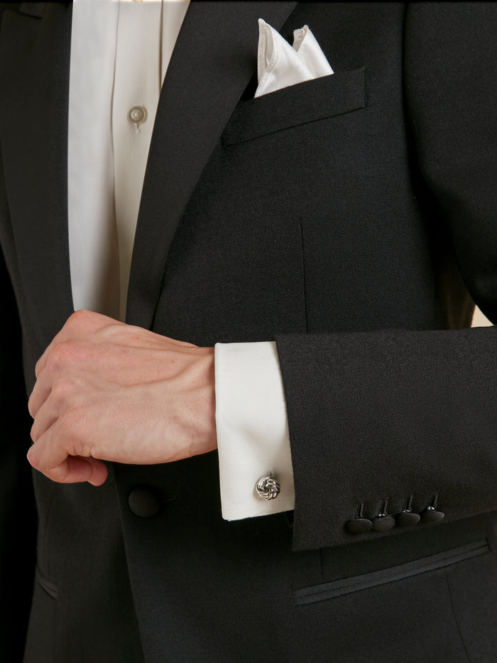 Carlyle Dinner Jacket - Black Barathea | Men's Dinner Jackets | Oliver ...