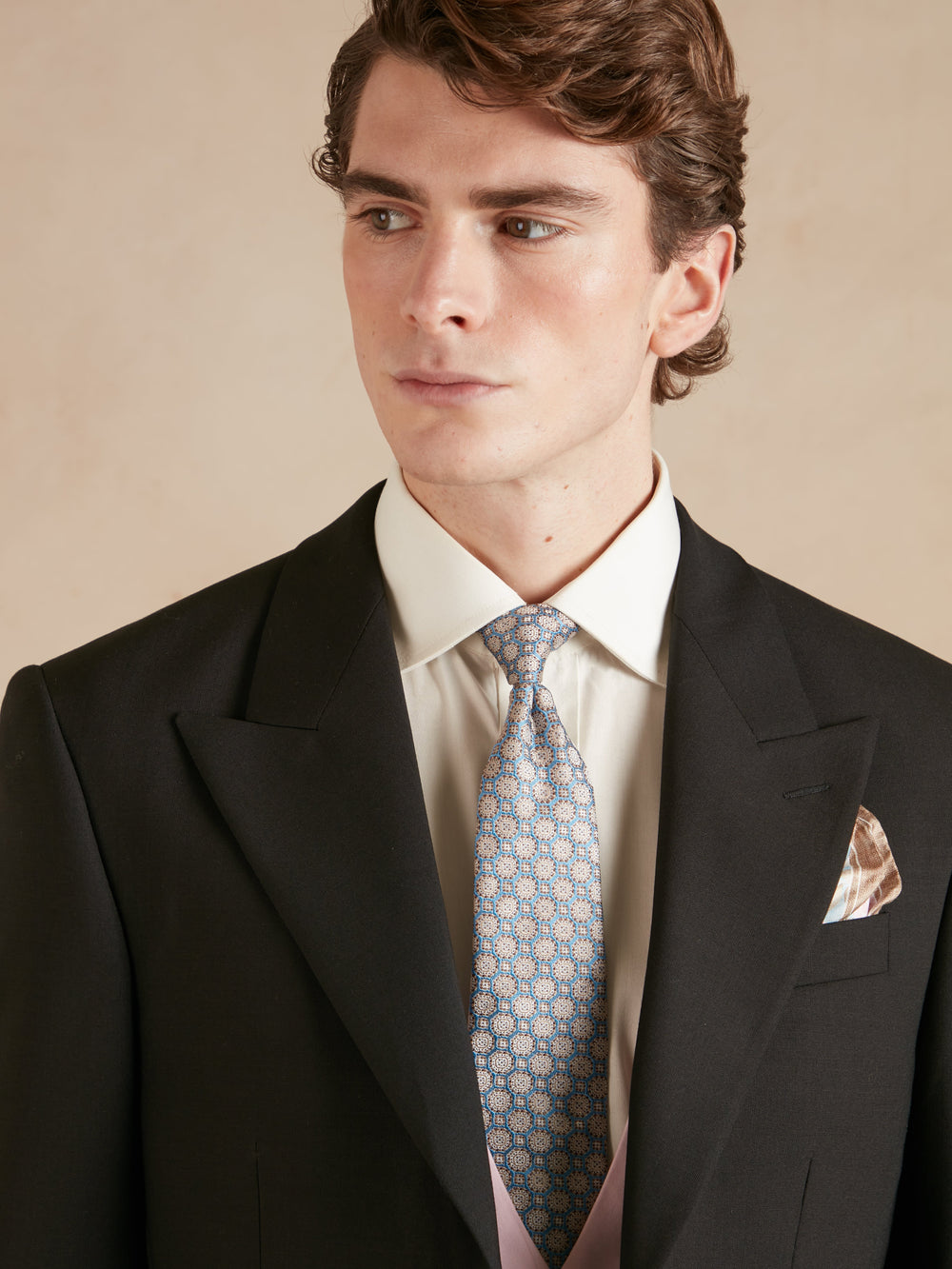 Fresco Morning Coat - Black | Morning Coat | Oliver Brown, London