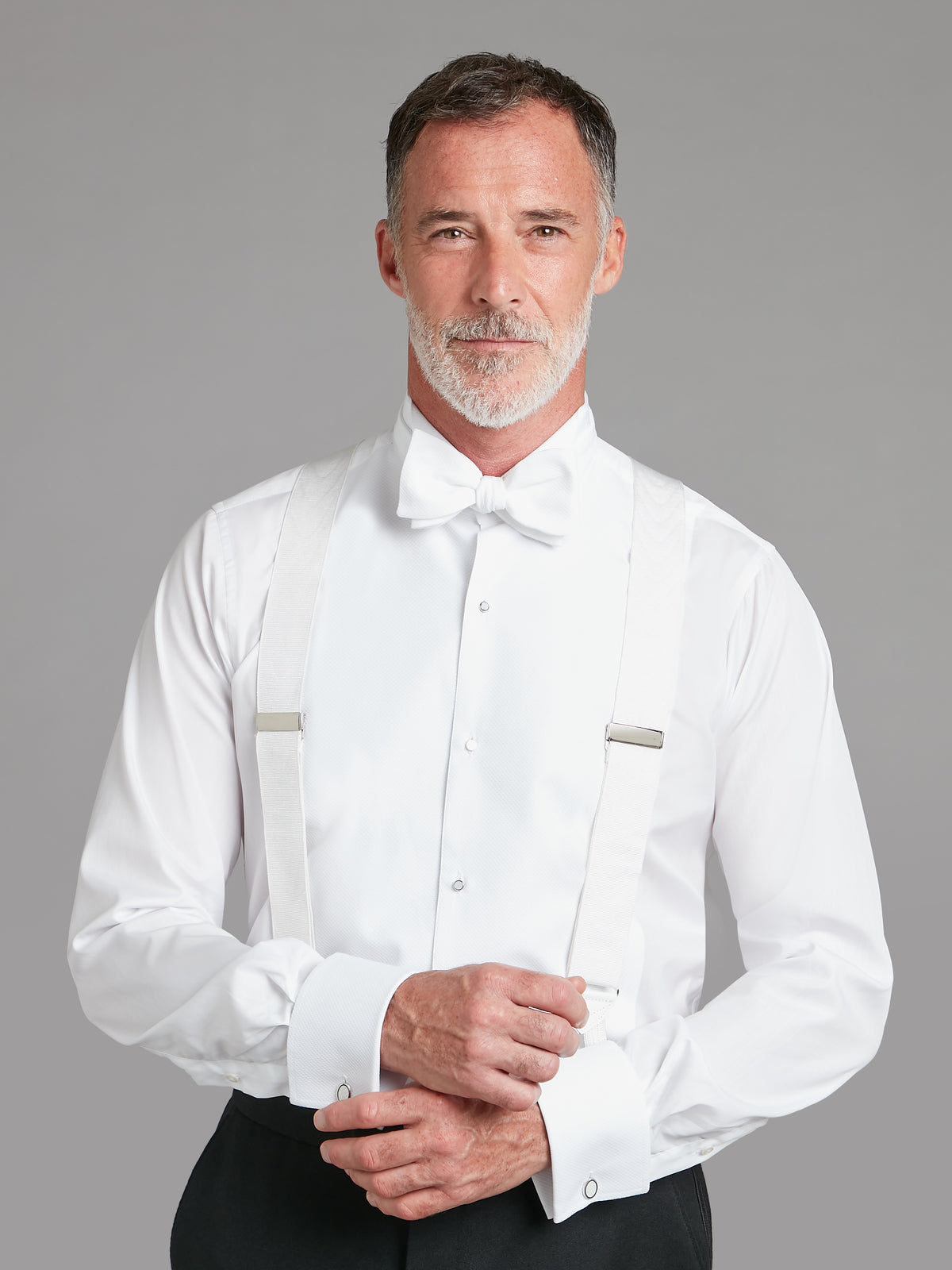 Marcella Dress Shirt, Wing Collar - White | Men's Evening Shirts ...