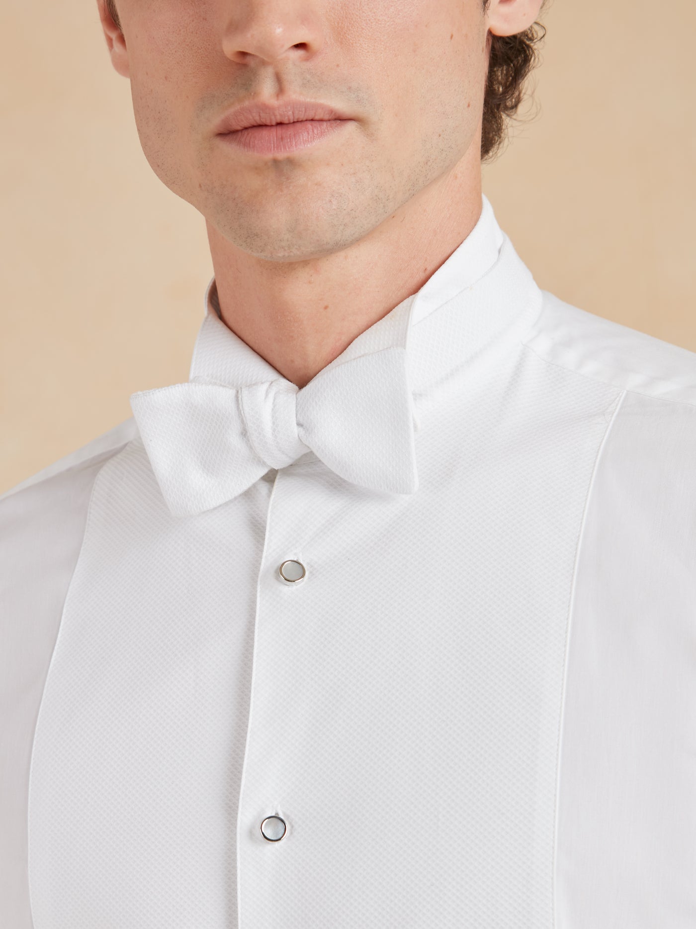 Marcella Dress Shirt, Wing Collar - White | Men's Evening Shirts ...