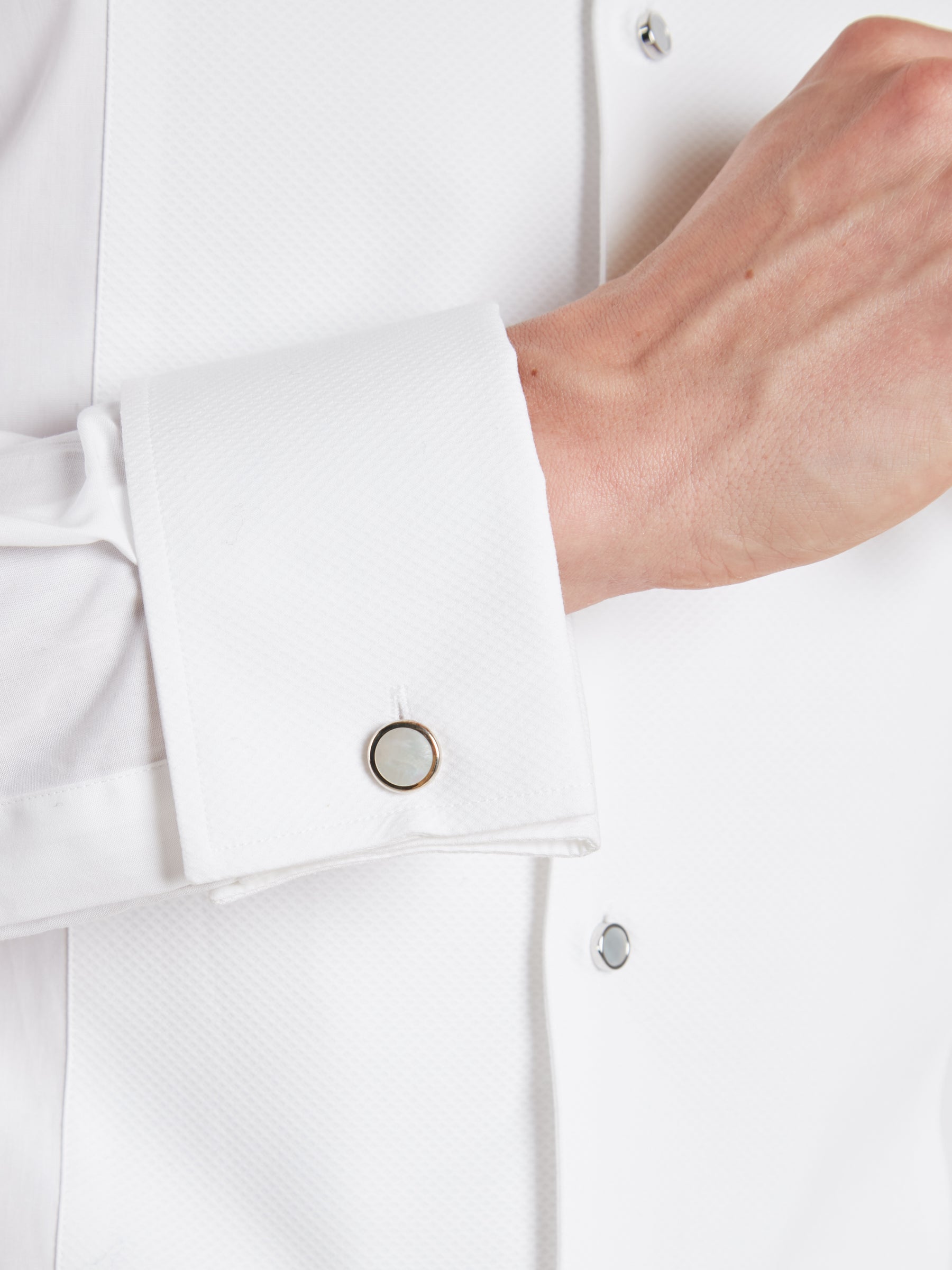 Marcella Dress Shirt, Wing Collar - White | Men's Evening Shirts ...