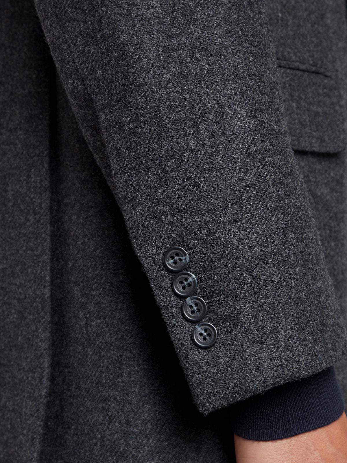 Unstructured Wool Jacket - Charcoal | Men's Casual Jackets | Oliver ...