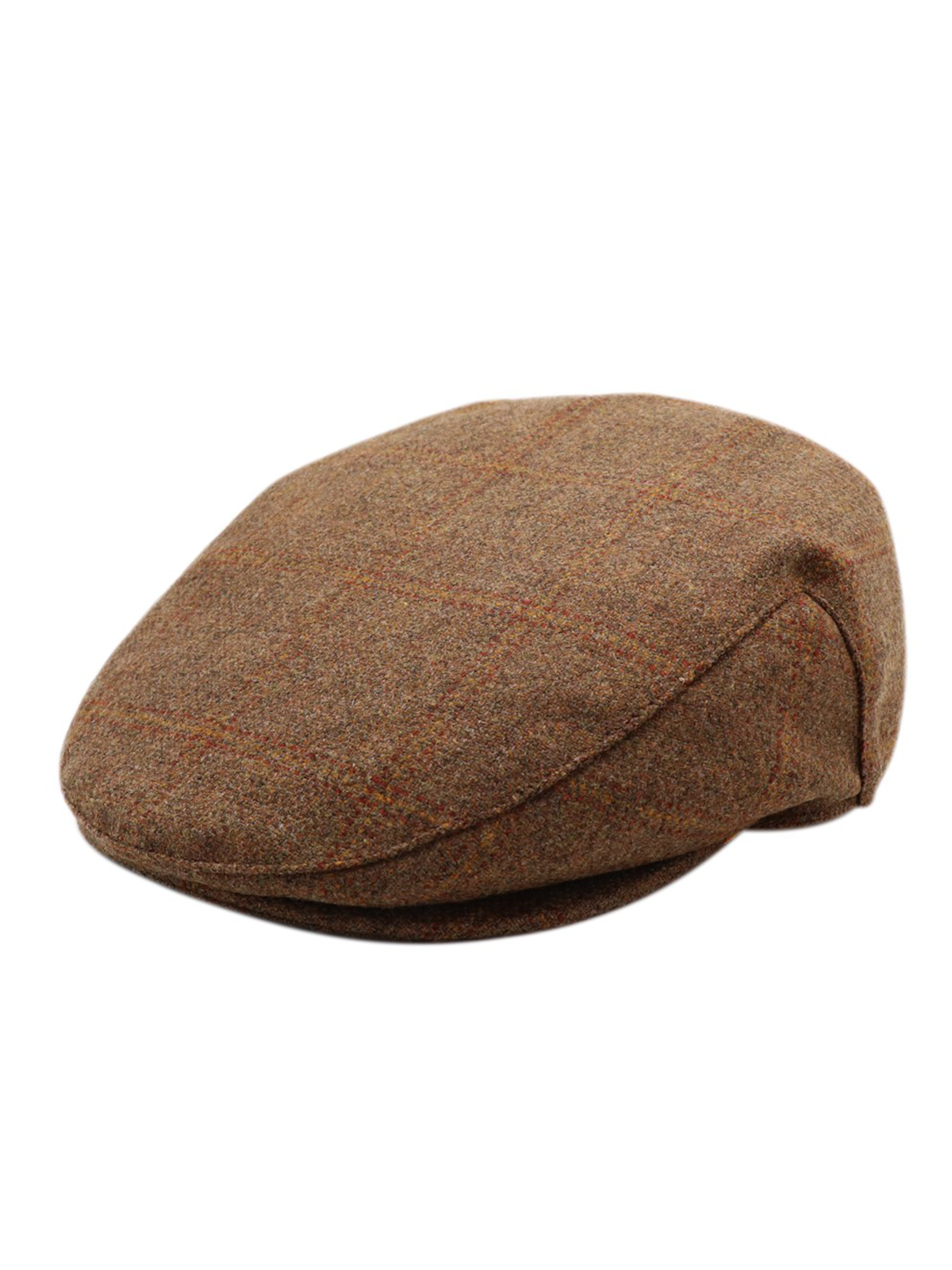 Ambermoore Plaid Cheshire Flat Cap | Men's Tweed Caps | Oliver Brown ...