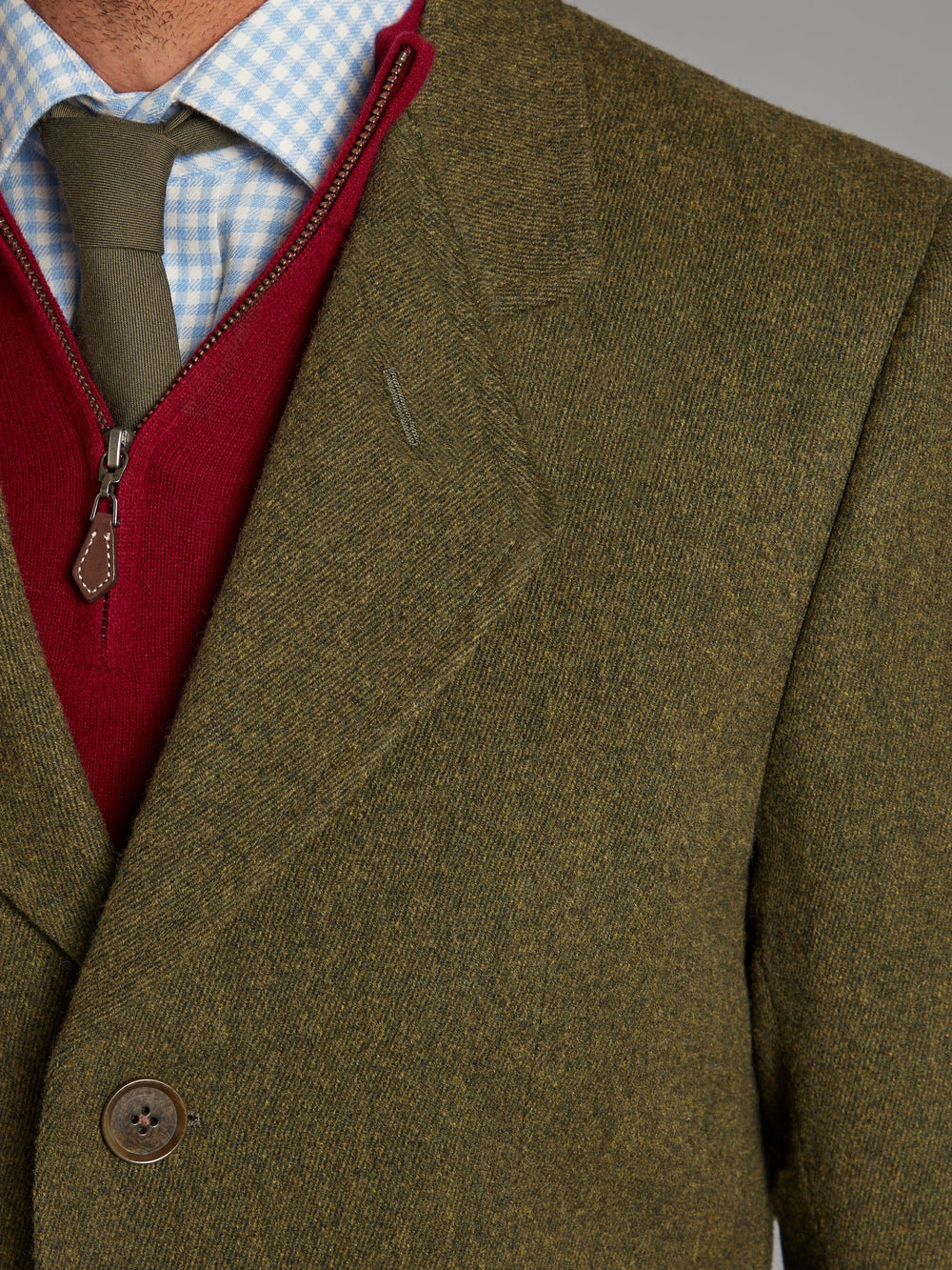 Single Breasted Overcoat - Forest Green | Men's Overcoats | Oliver ...